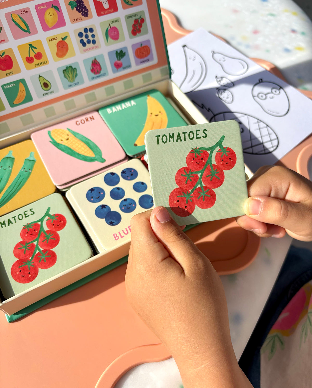Fruit and Veg Memory & Matching Game – Lauren Sissons Studio