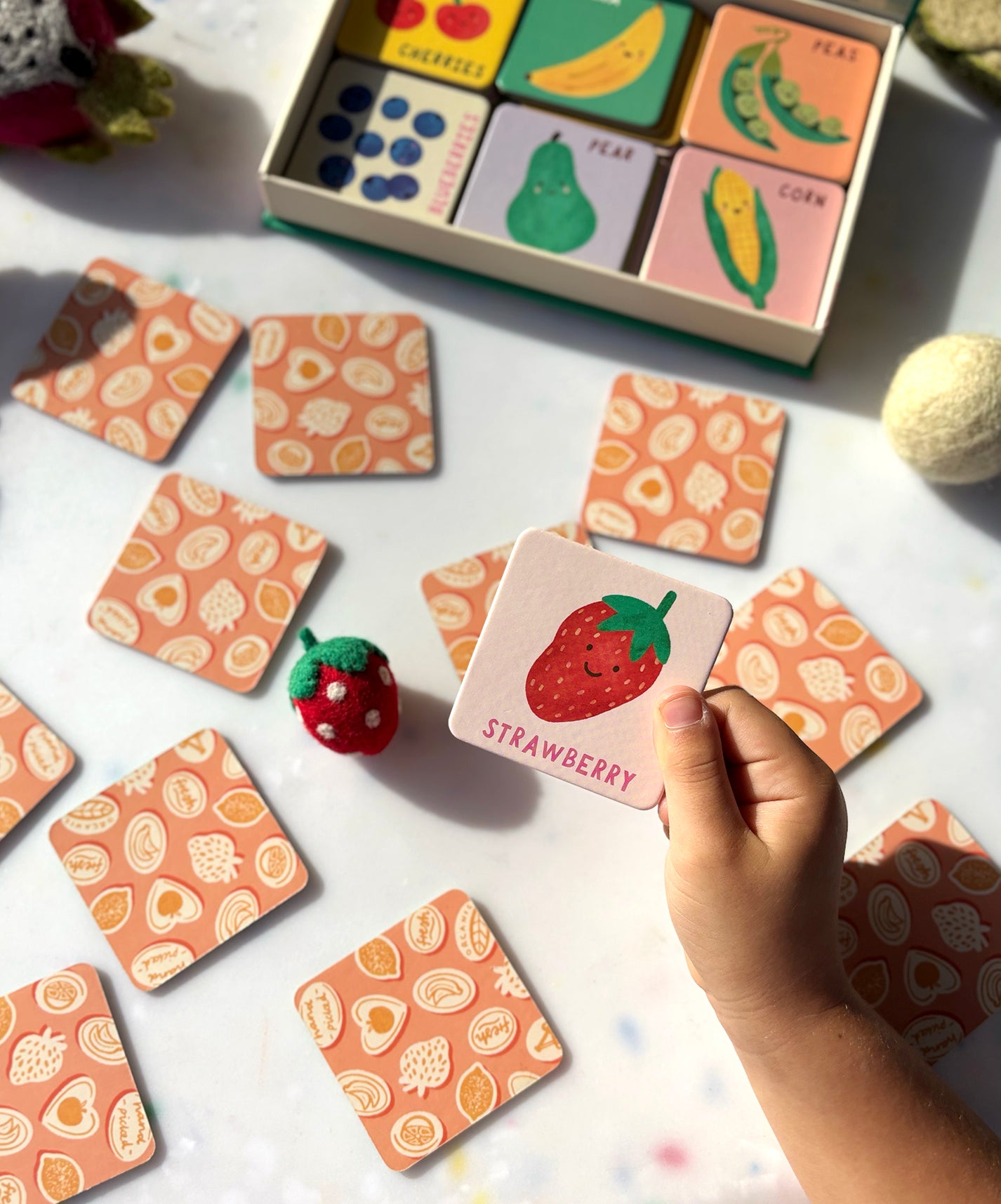 Fruit and Veg Memory & Matching Game – Lauren Sissons Studio
