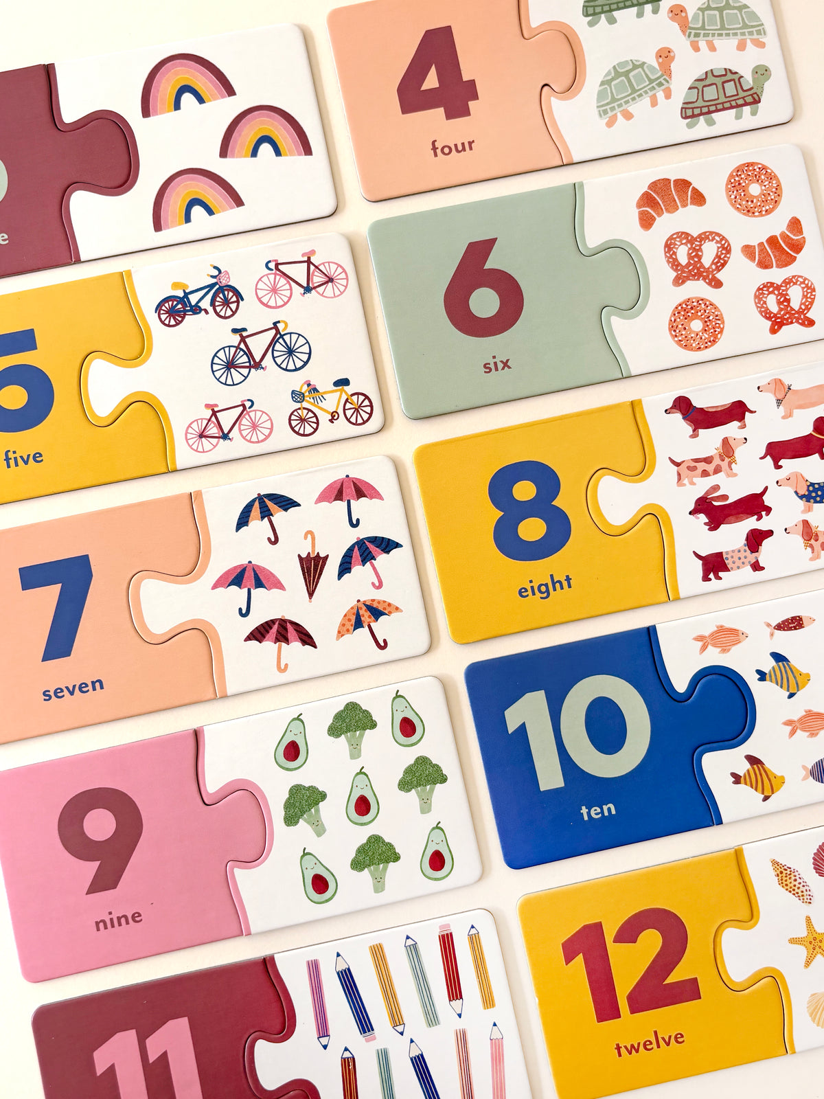 Number Puzzle Pairs – Lauren Sissons Studio