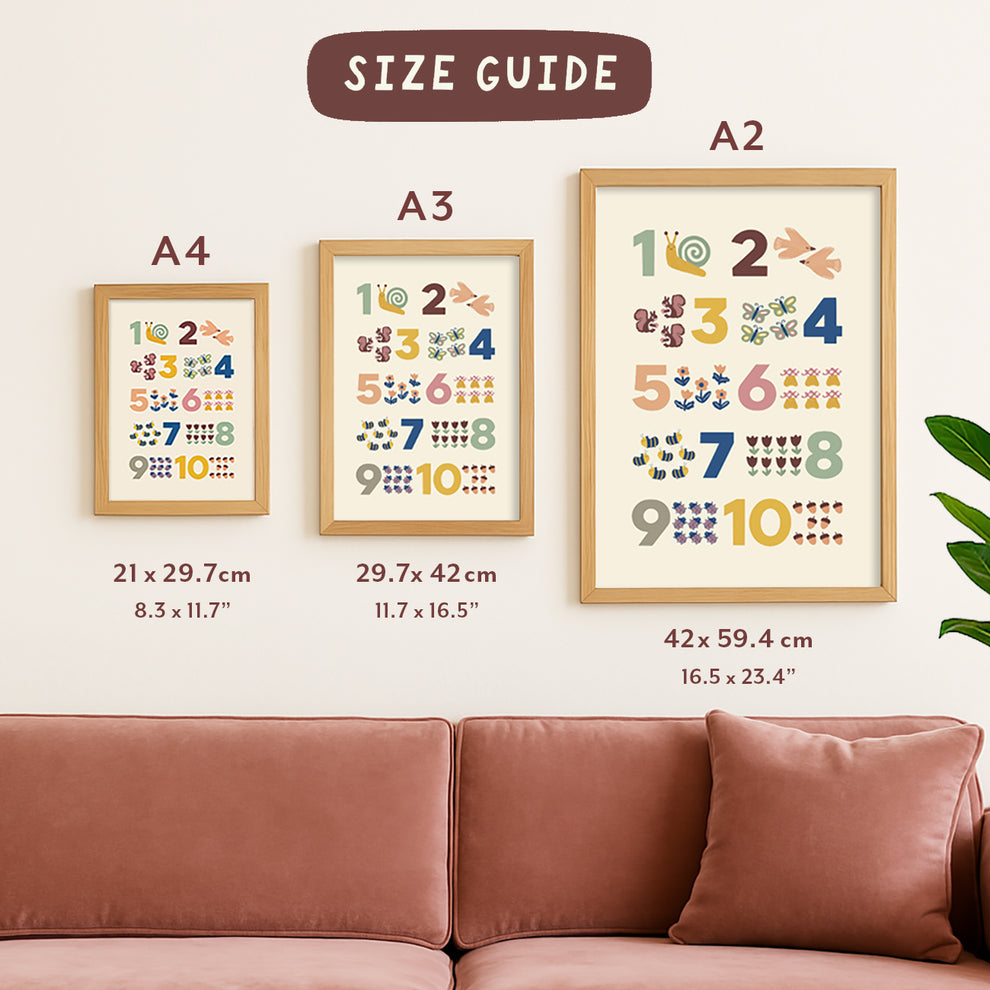 A-Z Alphabet Print – Lauren Sissons Studio