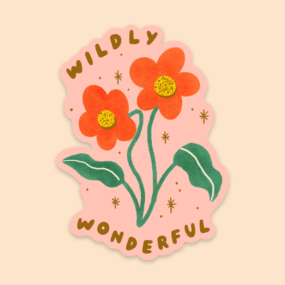 Wildly Wonderful Sticker – Lauren Sissons Studio