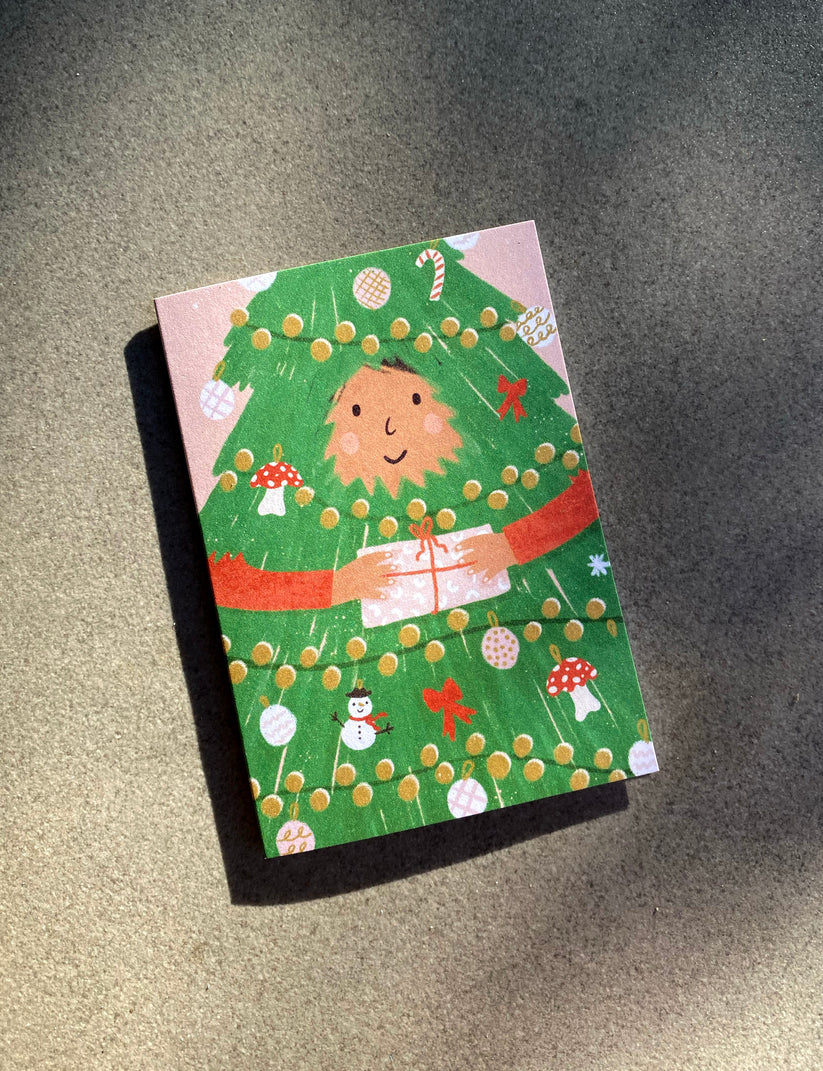 Christmas Tree Helper Mini Card – laurensissons